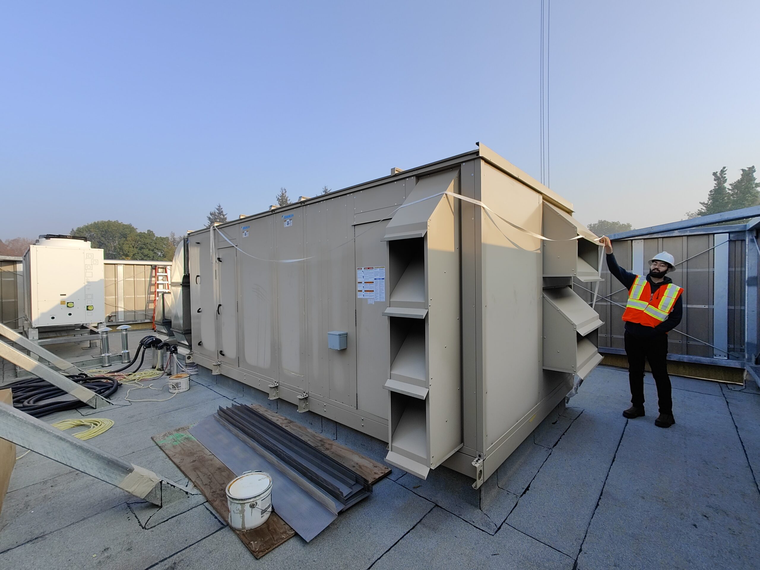 Blue Sky Installation at Casa Mia | Olympic International