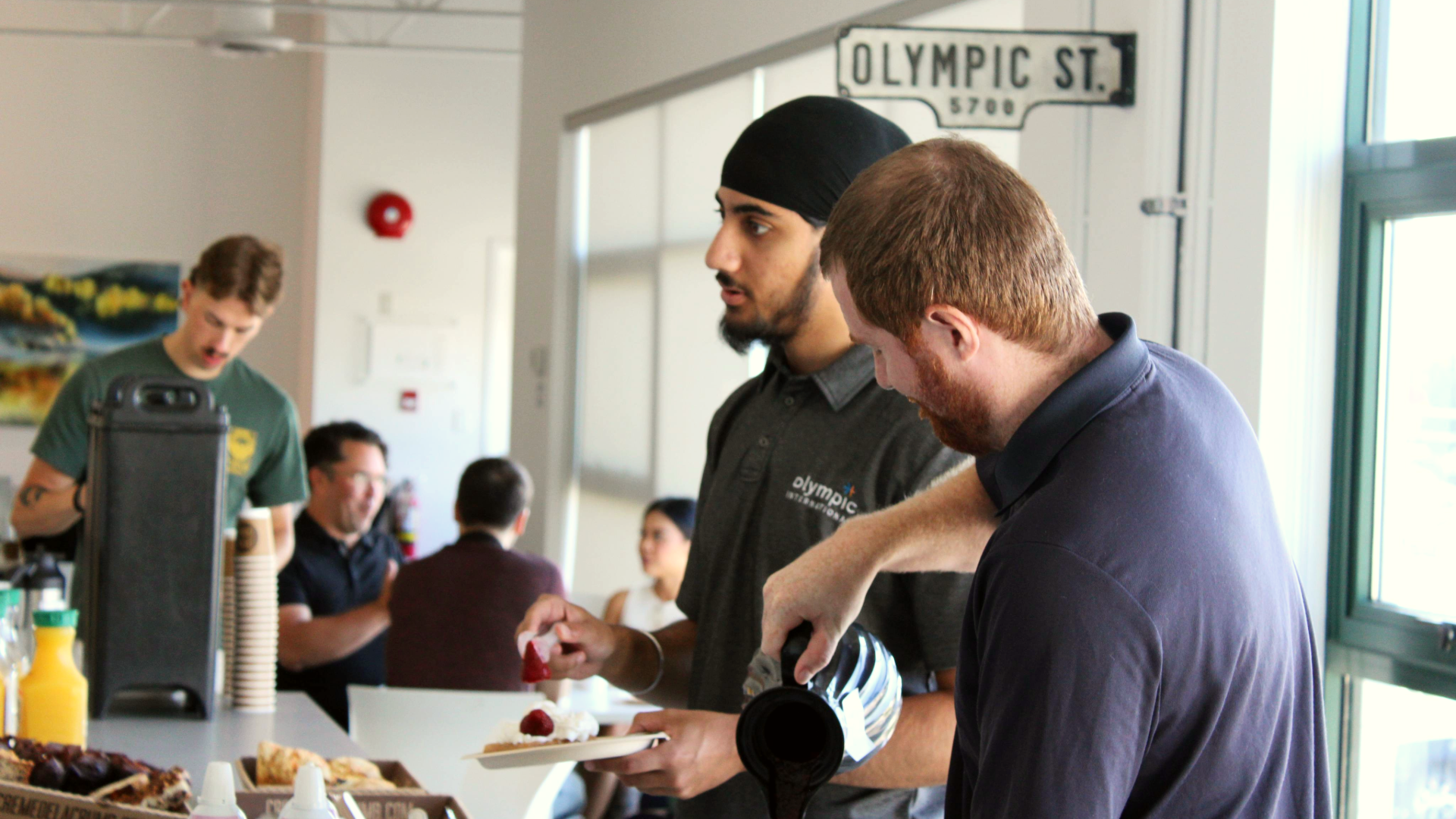 Staff Breakfast | Olympic International